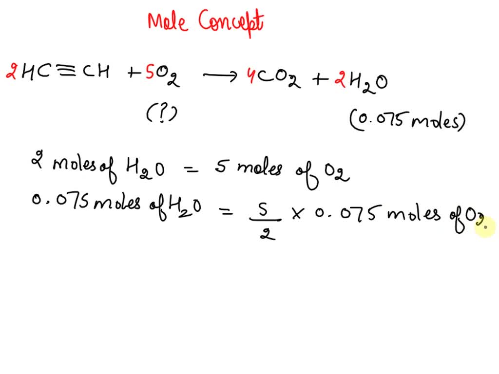SOLVED: Acetylene (C2H2) gas is often used in welding torches because ...