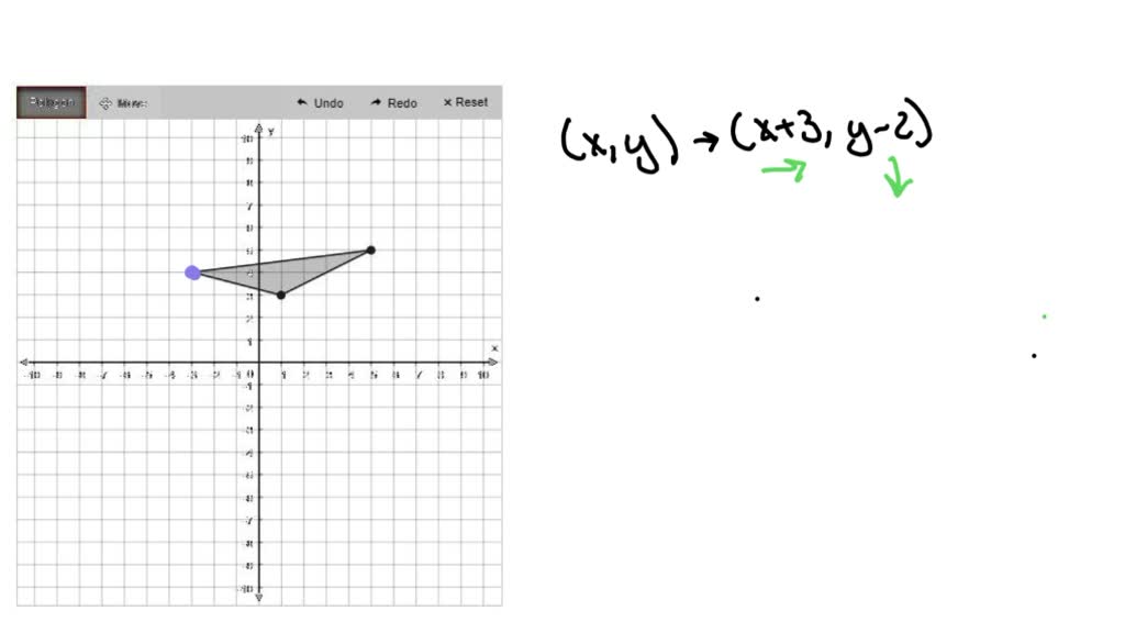 SOLVED: PLEASE! 50 Points!!!!!! Graph the image of the given triangle ...
