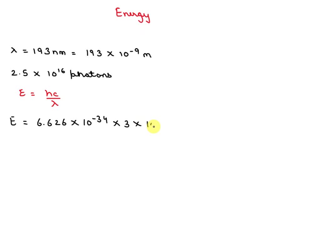 SOLVED: Argon-fluoride excimer lasers are now commonly used in ...