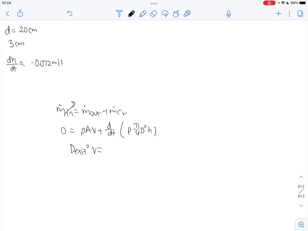 SOLVED: The cylindrical container in Fig. P 3.13 is 20 cm in diameter ...