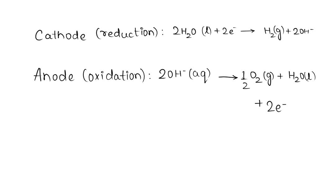SOLVED: 27.4 g of water are decomposed by electrolysis into oxygen gas ...