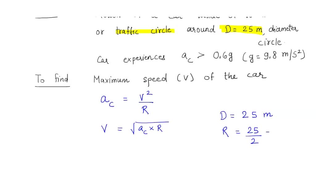 If a car's tires will skid when the car experiences a centripetal ...