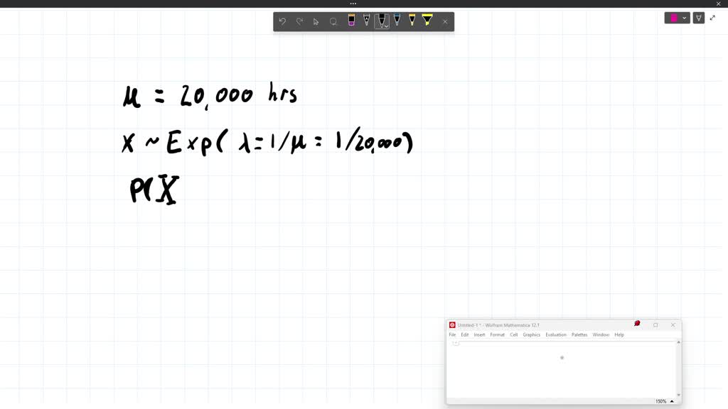 SOLVED: A computer component has a failure rate that follows an ...