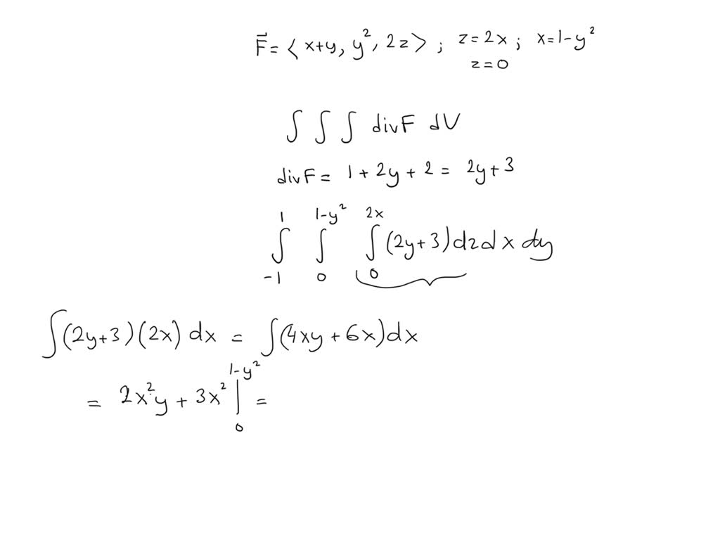 SOLVED: QUESTION 5 Use the Divergence Theorem to find the outward flux ...