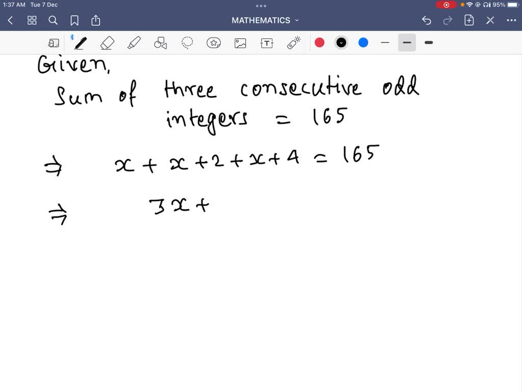 SOLVED: The sum of two consecutive integers is 165. Choose the equation ... SOLVED: The sum of two consecutive integers is 165. Choose the equation ...