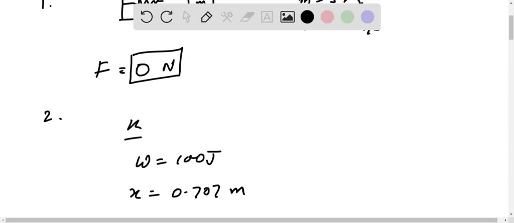SOLVED: 1. The system shown in Fig.1 consists of a spring, a block, a ...