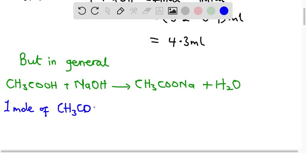 SOLVED: Titrate vinegar sample Complete the following steps: Turn on stir plate Start titration ...