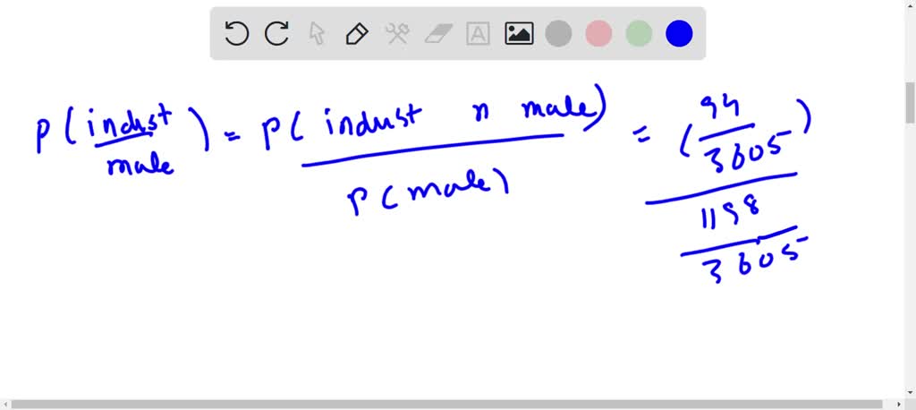SOLVED: Please explain conditional probability accompanied by an ...