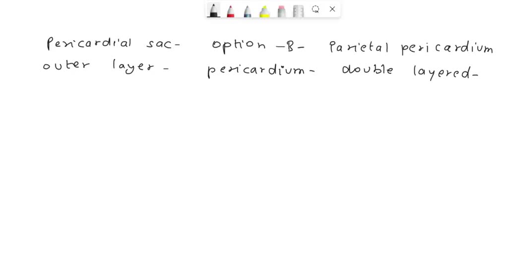SOLVED: When a patient suffers from hydrops in the pericardial cavity ...