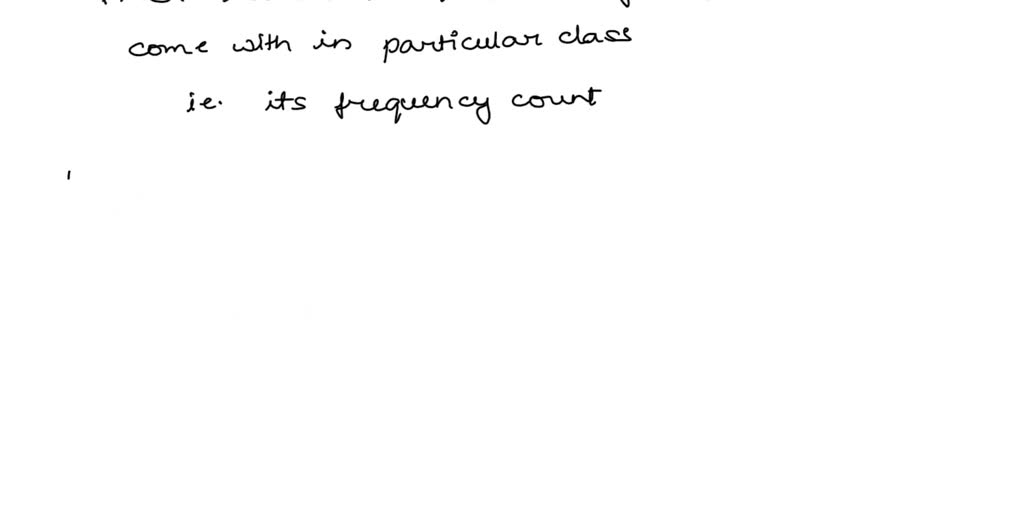 SOLVED: (1-5) Base 0n the following data collected over time; ereate a table showing total ...