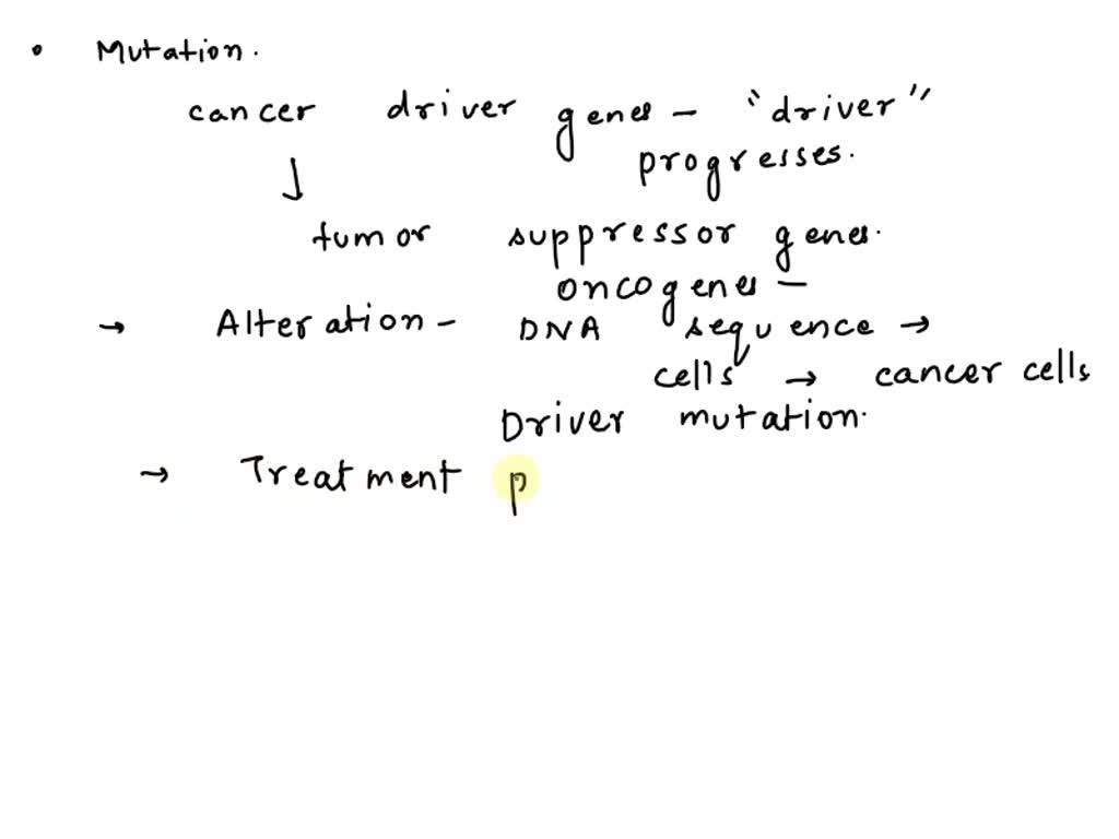 SOLVED: It can be difficult to definitively identify driver mutations ...