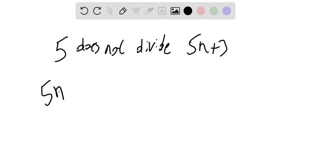 SOLVED: Use Proof by Contradiction to prove the following statement. For all integers a,5 does ...