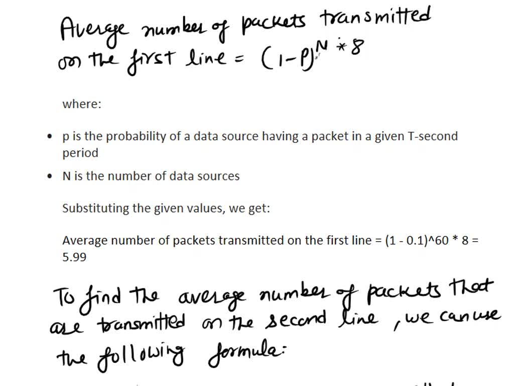 SOLVED: Suppose that a multiplexer receives constant-length packets ... SOLVED: Suppose that a multiplexer receives constant-length packets ...
