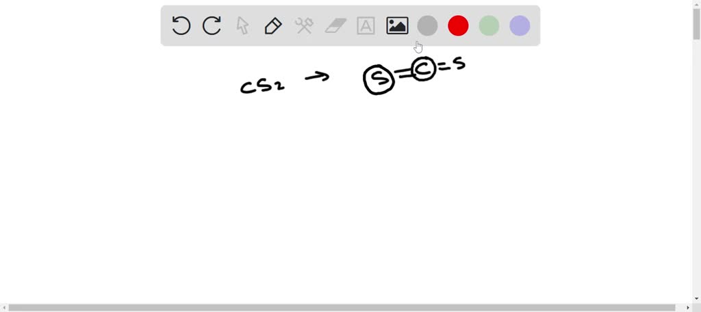 SOLVED: Carbon and sulfur form compounds with each other with the ...
