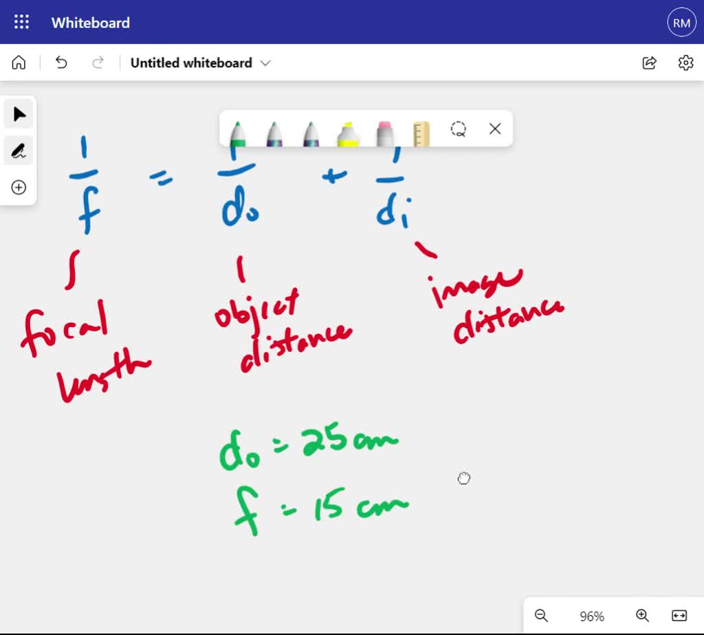 SOLVED: state the mirror formula for determining the focal length of ...