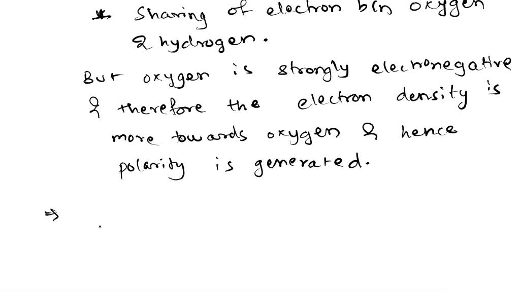 SOLVED: Which statements accurately describe the polarity and ...