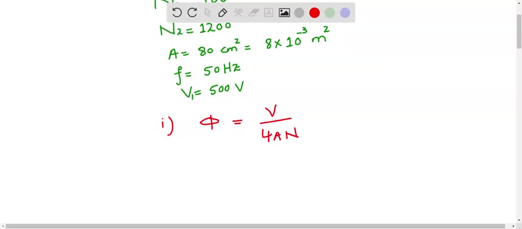 The 2,300-V primary winding of a 60-Hz transformer has 4,800 turns ...