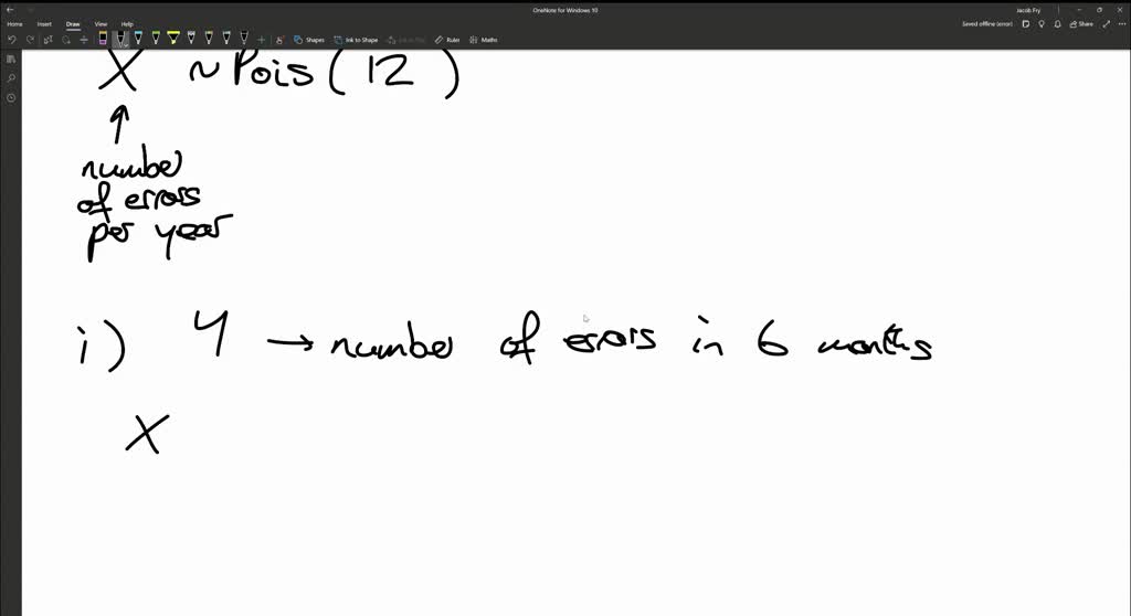 SOLVED: Suppose that an air traffic control center has been averaging 12 errors per year ...