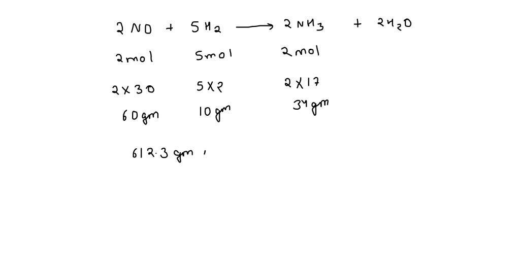 SOLVED: Ammonia can be synthesized according to the following reaction: N2 (g) + H2 (g) –> NH3 ...