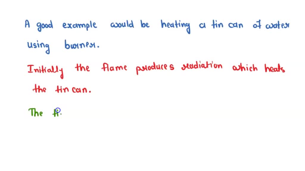 Solved Complete The Sentence To Describe Conduction Convection And