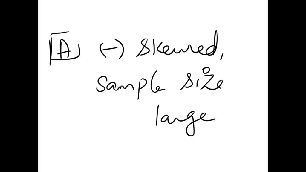 Solved If The Central Limit Theorem Is Applicable This Means That The Sampling Distribution Of