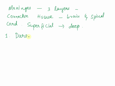 Question 9 lereorospina ialid fls uhe spece dura mater...