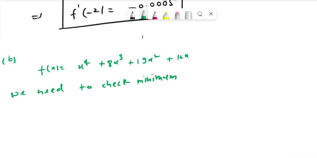 SOLVED: Please use the formula [f(x+0.0001)âˆ’f(x)]/0.0001 for a. 6. a ...