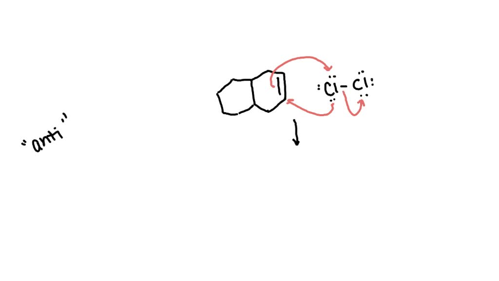SOLVED: Draw the structural formula for the major organic product of ...