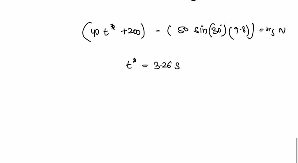 SOLVED: A 30kg crate is initially traveling along a frictionless ...