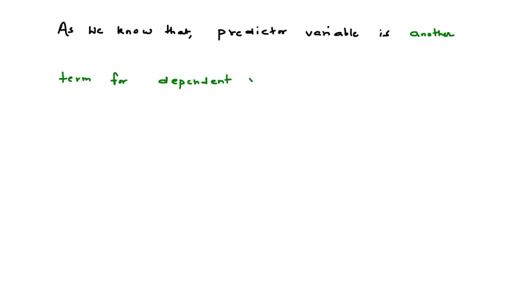 SOLVED: what is a subject variable? a. characteristics of the subjects ...