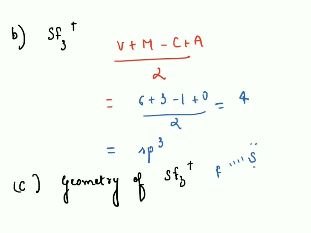 SOLVED: The compounds SF4 and BF3 react to form an ionic compound ...
