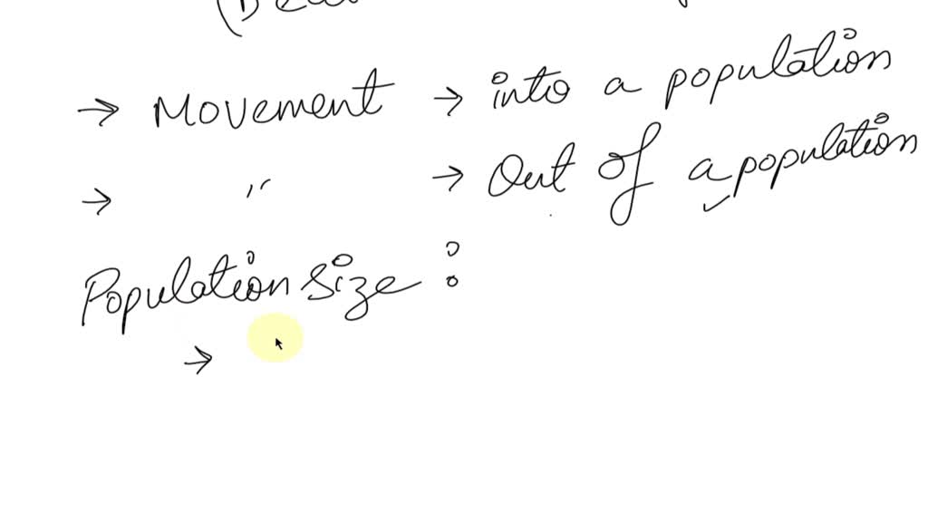 SOLVED: The growth rate equation is (birth rate + immigration)-(death ...