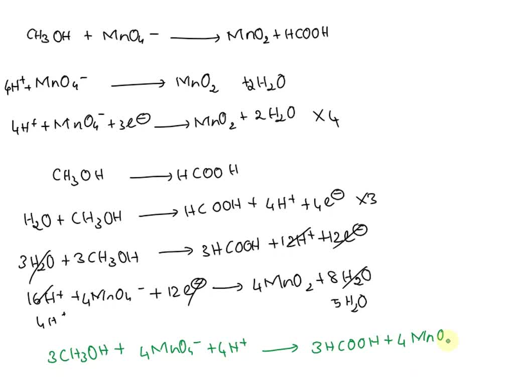 SOLVED: Balance each of the following oxidation-reduction reactions ...