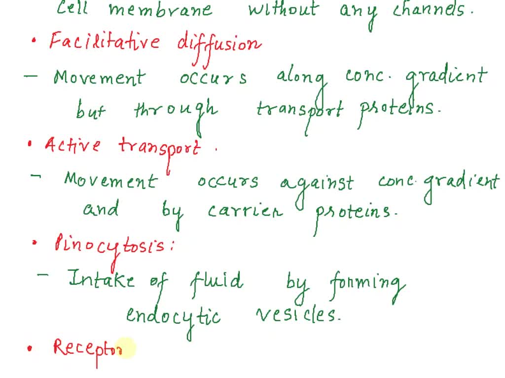 SOLVED: Select all of the following processes that allow materials to ...