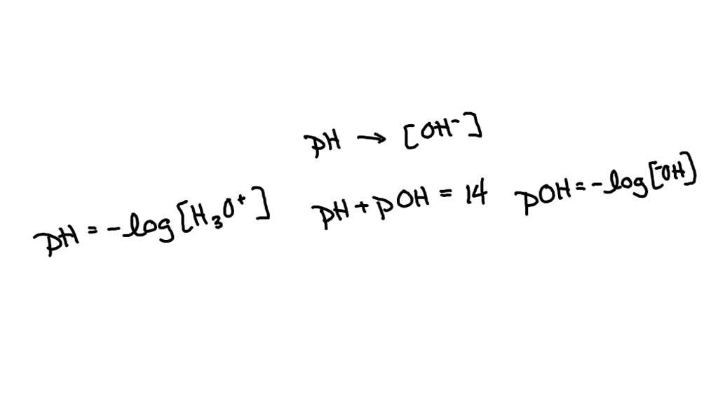 SOLVED: Calculate the hydroxide ion concentration, [OH-], for a solution with a pH of 4.57.