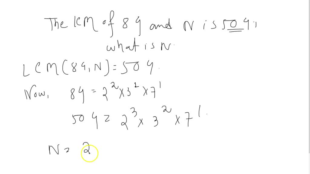 Solved Question 4 A Write An Algorithm To Find The Lcm Of Two Positive Integers A And B Using 