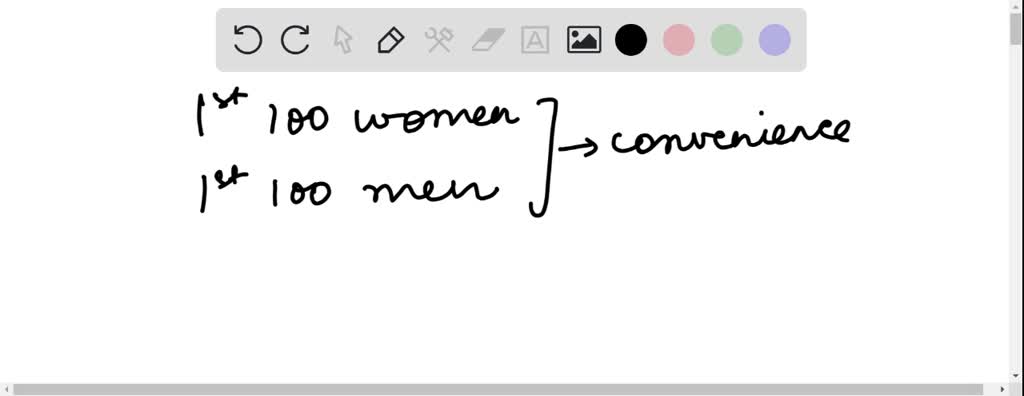 SOLVED: A statistician wants t0 use a sample t0 infer some information ...