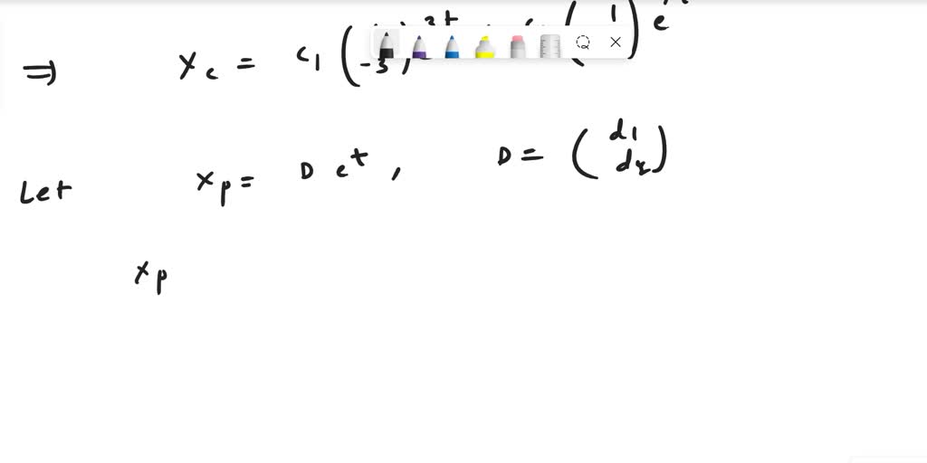 SOLVED: Use the method undetermined coefficients 8 the given ... SOLVED: Use the method undetermined coefficients 8 the given ...