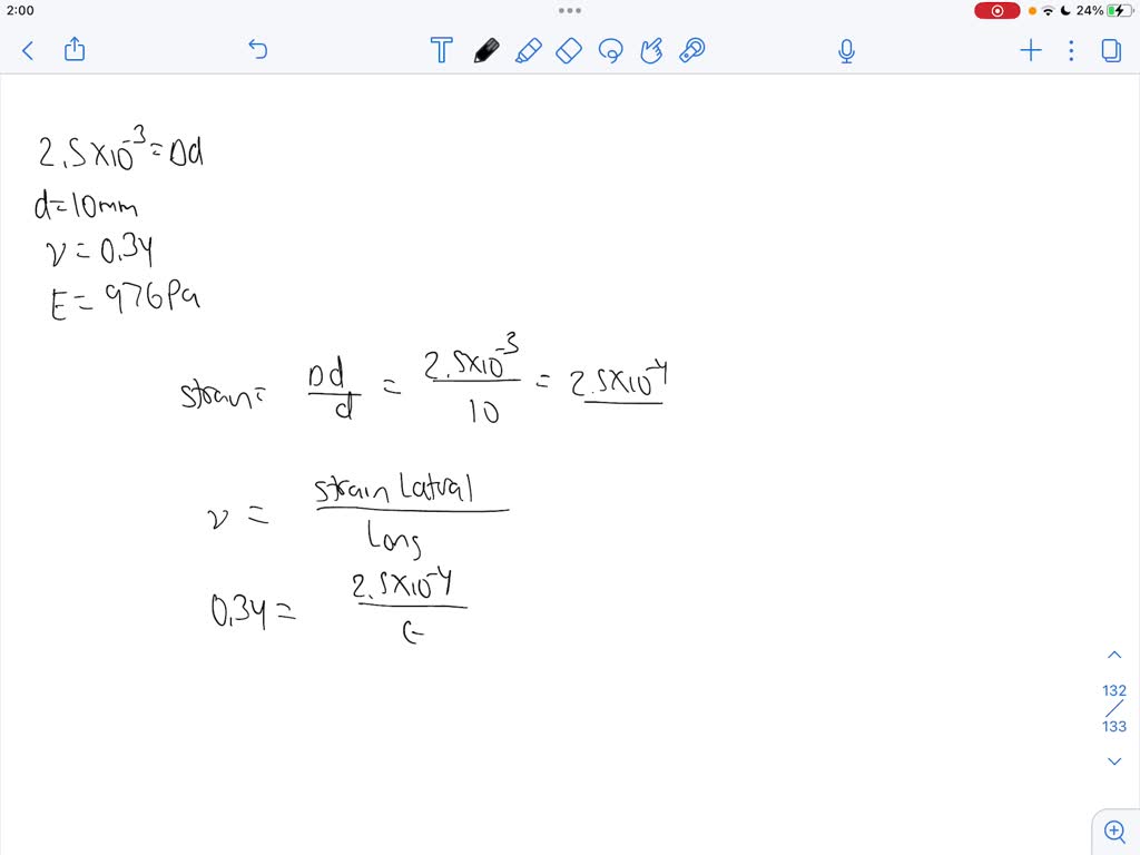 SOLVED: using the maxmam principal stress theory, determine the diameter of a bolt which is ...