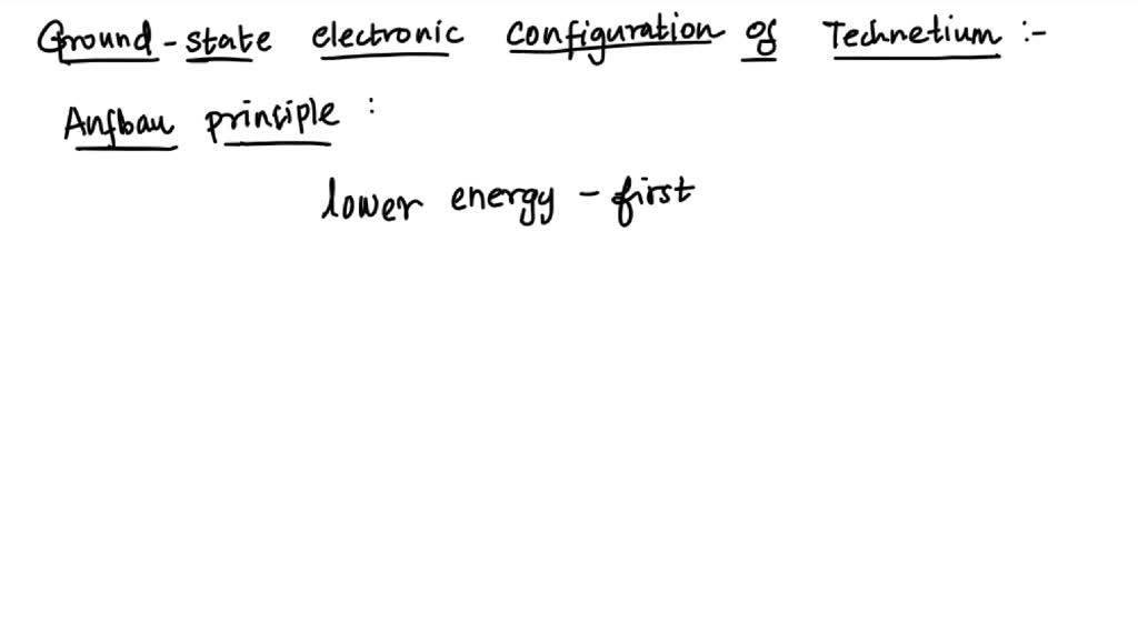 SOLVED: Use the Aufbau principle to obtain the ground-state electron ...