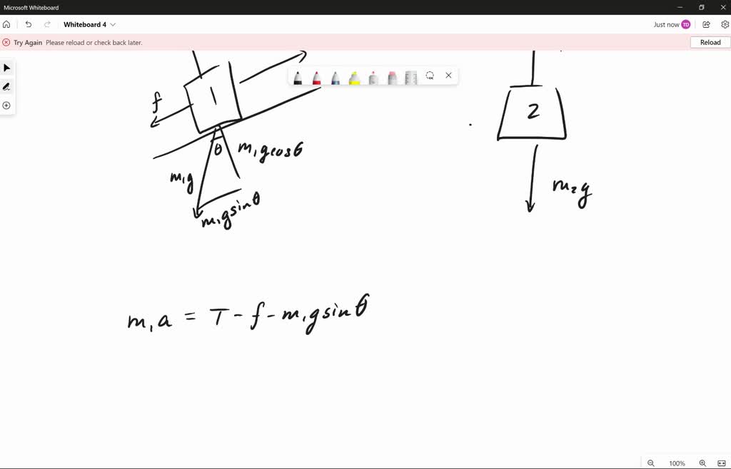 SOLVED: 4 Two blocks with masses ml = 10.0 kg and m2 = 15.0 kg are connected by a massless ...