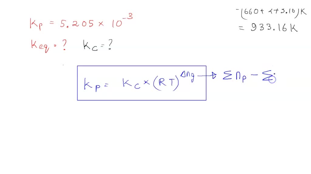 SOLVED: 3. Calculate the Keq" note if the reaction is under ...