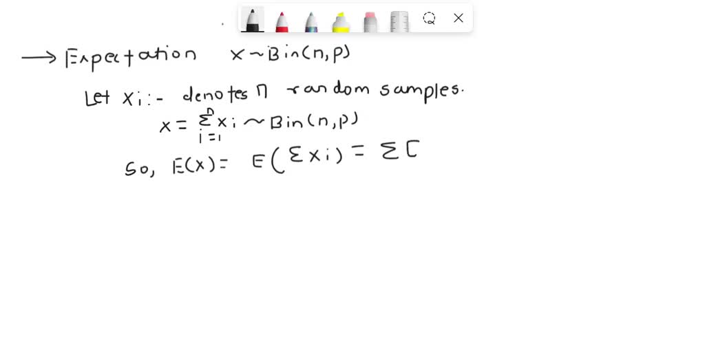 SOLVED: let x1 Binomial (n,p) independent of X2 binomial (n,p) find the pmf of the sum of T=x1 ...