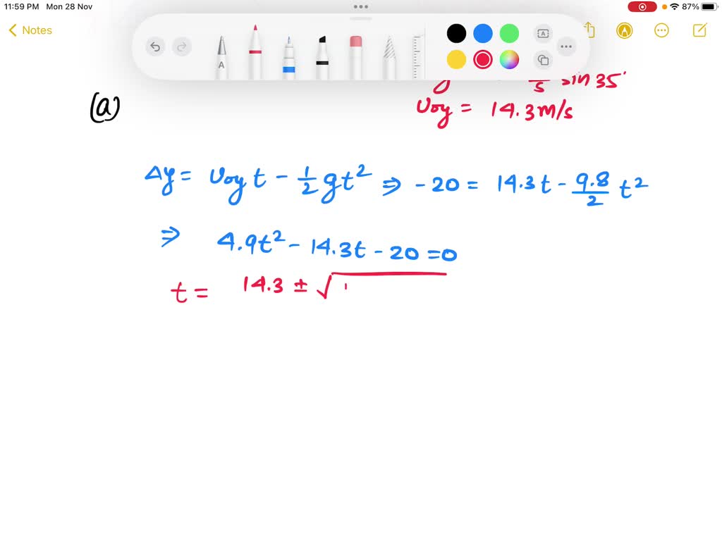 SOLVED: "1) A large rock is ejected from the volcano with speed of 25.0 ...