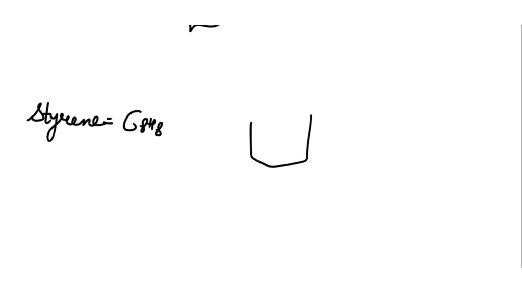 SOLVED: The preparation of styrene (C8H8) and benzene (C6H6) from ...
