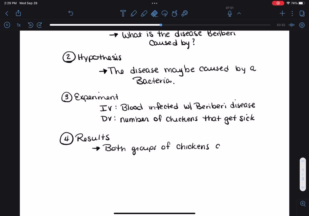 SOLVED: Experiment 1: Scientific Method In Action The Strange Case of ...