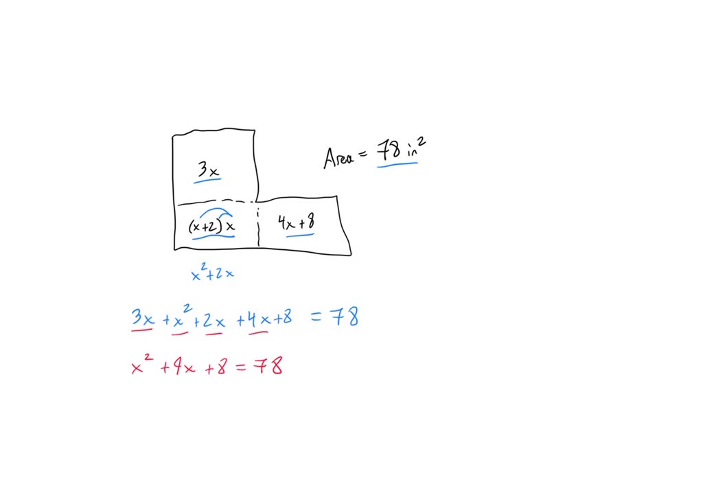 SOLVED: Consider the shape with dimensions given in the diagram below (measured in inches) (r +2 ...