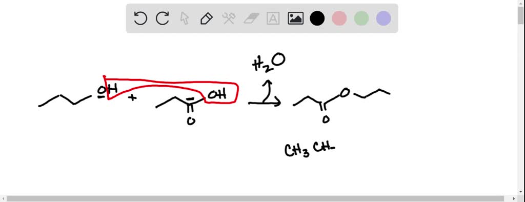 SOLVED: Write the condensed structural formula for the ester formed from ethyl alcohol and ...