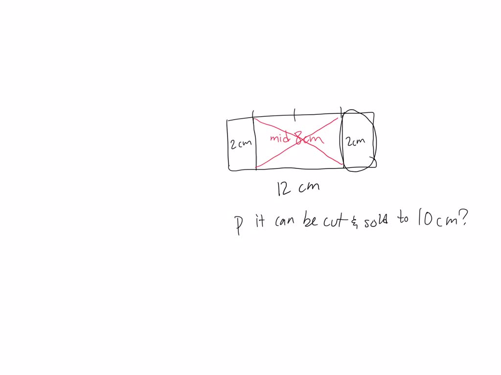 SOLVED: A manufacturer produces metal bars measuring 12 cm using ...