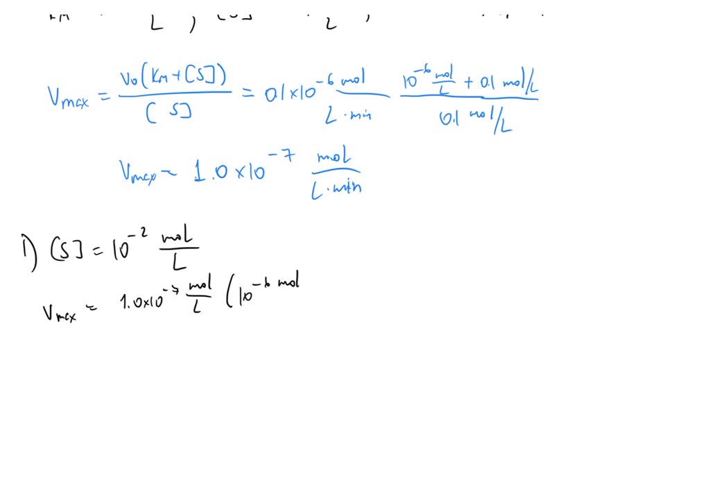Problems: 1.There is an enzyme reaction in accordance with Michaelis ...
